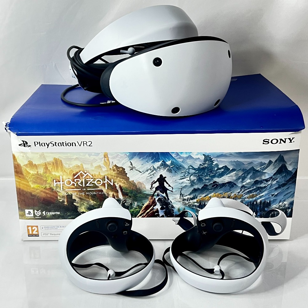 Used Sony SONY PLAYSTATION VR2 - PS5 VIRTUAL HEADSET WITH BOX AND ...